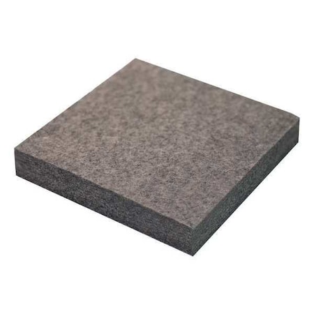 Zoro Select Felt Sheet, F3, 1 In Thick, 12 x 12 In 2FHH1 | Zoro