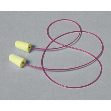 Moldex Pura-Fit Disposable Corded Ear Plugs, Bullet Shape, NRR 33 dB, M ...