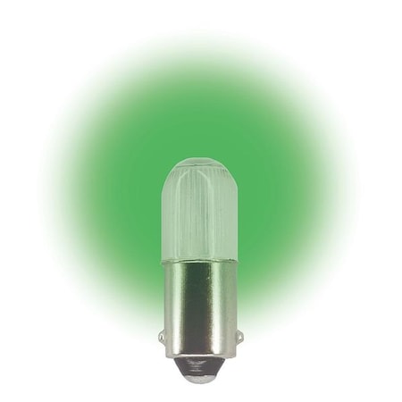 Lumapro Mini LED Bulb, L1006MB, 0.5W, T3 1/4, 6.3V L1006MB-G | Zoro