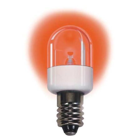 Lumapro Mini LED Bulb, LM20145CS, 0.7W, T6,145V LM20145CS-R | Zoro