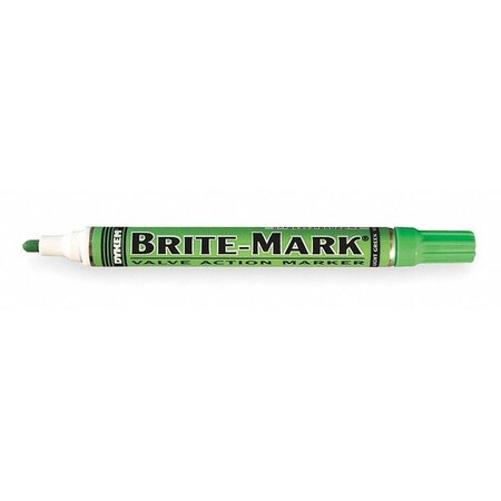 Dykem Paint Marker, Brite Mark(R)916, Lite Green 84022 | Zoro