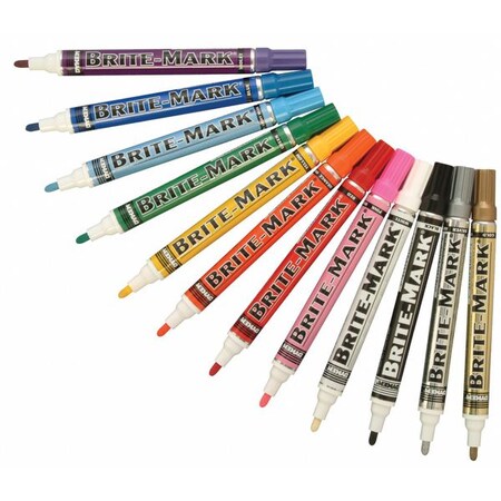 Dykem Paint Marker, Medium Tip, Red Color Family, Paint 84006 | Zoro