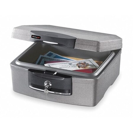 Sentry Safe Fire Safe, with Privacy Key 27 lb., Charcoal/Gray, Steel ...