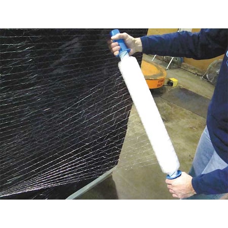 Goodwrappers Stretch Wrap, 20" W x 1000 ft. L, 80 ga, Netting Style ...
