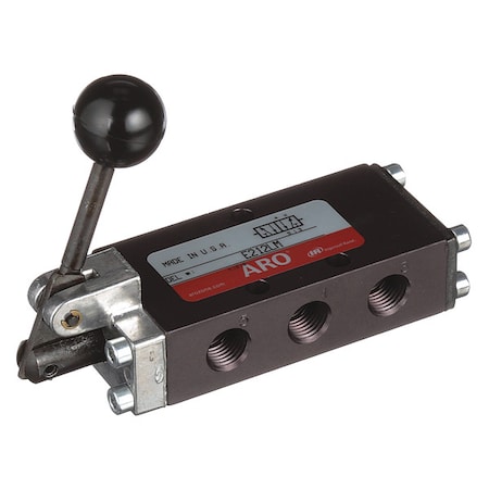 Aro Valve, Manual Air Control, 1/4 in Valve Port Size, NPT, Lever ...