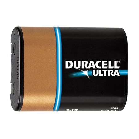 Duracell Battery, 245, Lithium, 6V DL245BPK | Zoro