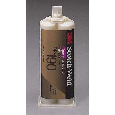 3M Epoxy Adhesive, DP190 Series, Cartridge, 12 PK, 1:1 Mix Ratio, 12 hr ...