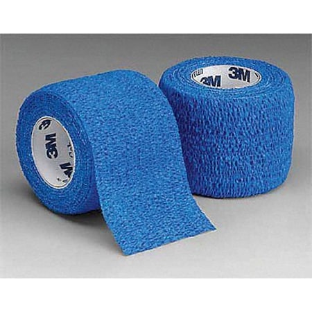 3M Coban Self-Adherent Wrap, Blue, PK36 1582B | Zoro