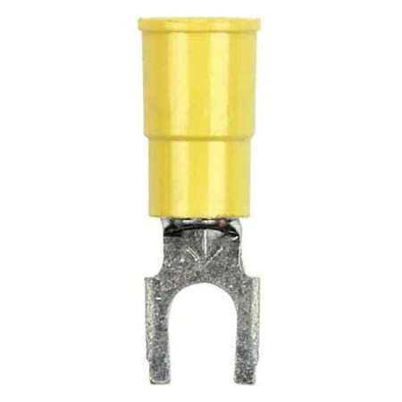 3M 12-10 AWG Vinyl Block Fork Terminal No 8 Stud PK500 MVU10-8FBK | Zoro
