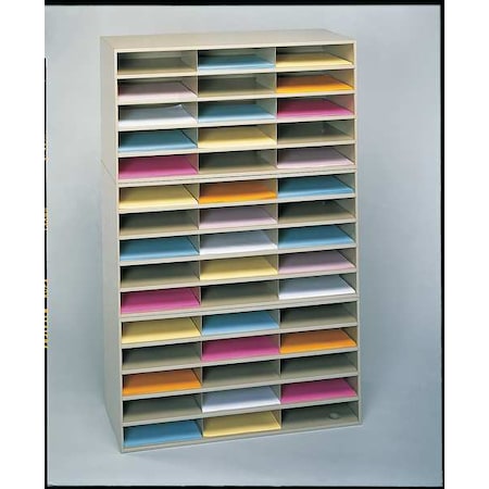 Durham Mfg Literature Rack, Compartment 15, Blk 434-08 | Zoro