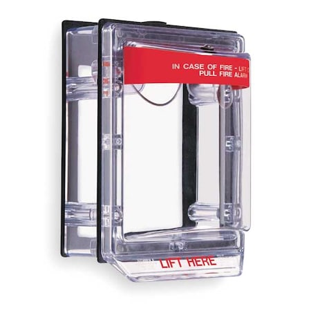 Safety Technology International Pull Station Guard, Polycarbonate ...