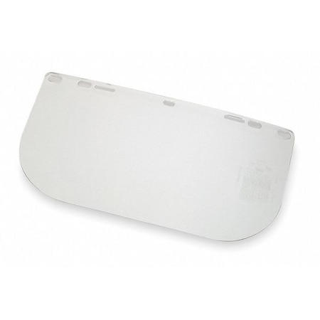 Jackson Safety Face Shield Visor, Clear Visor, Polyethylene, Uncoated ...