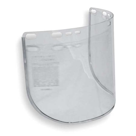 Jackson Safety Face Shield Visor, Clear Visor, 8" Height, Uncoated Lens ...