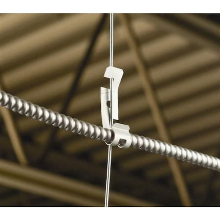 Nvent Caddy Drop Wire Clip, Conduit; Pipe Use, Steel, Zinc Phosphate ...