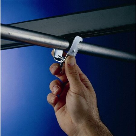 Nvent Caddy Conduit Clamp, 3/8 In EMT, Silver SCH6B | Zoro