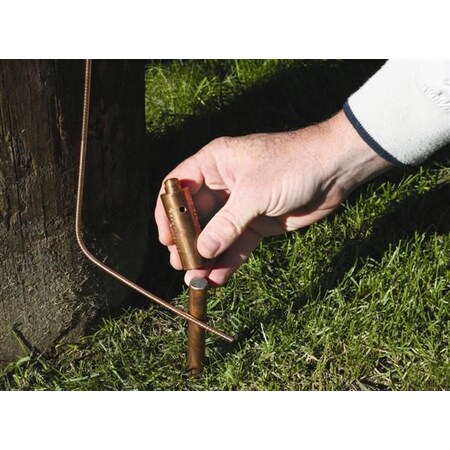 Nvent Erico Ground Rod Connector, Hammer Lock, Copper EHL58C1K | Zoro