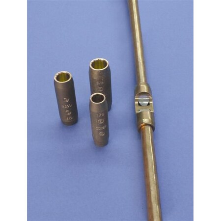 Nvent Erico Ground Rod Coupler, Rod Dia 5/8 In CC58 | Zoro