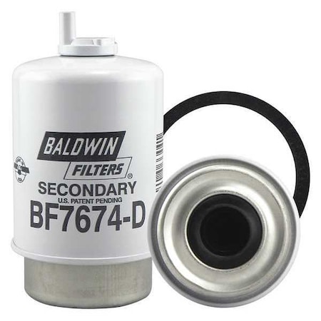 Baldwin Filters Fuel Filter, 5-31/32 x 3-9/32 x 5-31/32In BF7674-D | Zoro