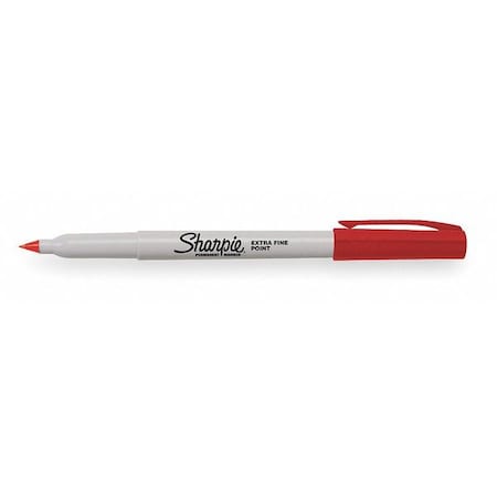 Sharpie Red Permanent Marker, 12 PK 35002 | Zoro