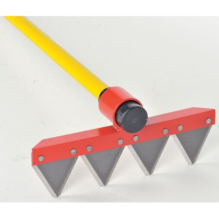 Nupla Fire Rake, Ergonomic Handle, 60 In. L 6894244 | Zoro
