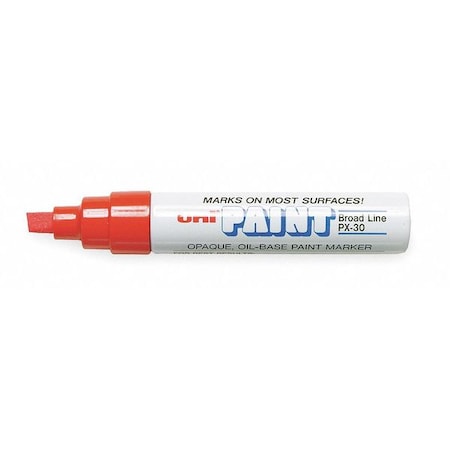 Uni-Paint Paint Marker, Large Tip, Red Color Family, Paint, 6 PK 63732 ...