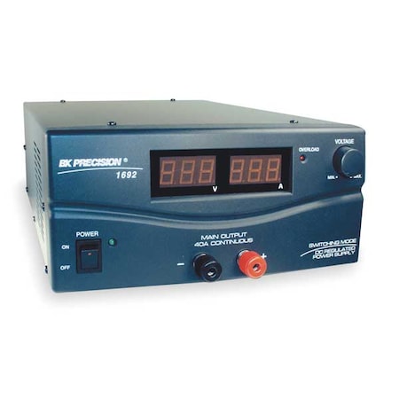 B&K Precision Single Output Power Supply, 3 to 15 VDC 1692 | Zoro