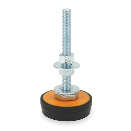 Mason Industries Machine Leveling Mount, 500 Lb Max Cap MLS500 | Zoro