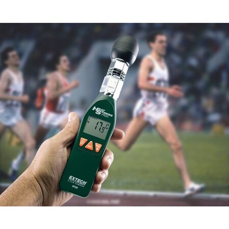 Extech Heat Stress Monitor, 32 to 122 Degrees F HT30 | Zoro