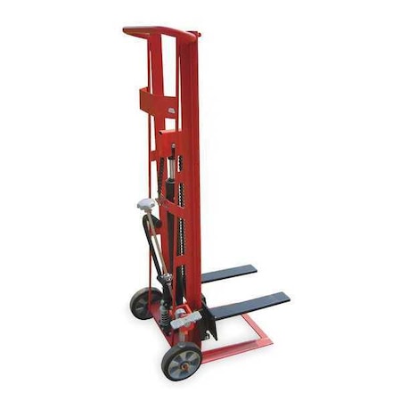 Dayton Fixed Base Hydraulic Stacker, Load Cap. 750 lb. 2MPU9 | Zoro