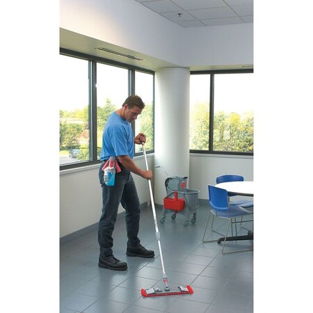 Unger 8 gal CLEANERx Dual Bucket Side Press Mop Bucket and Wringer ...