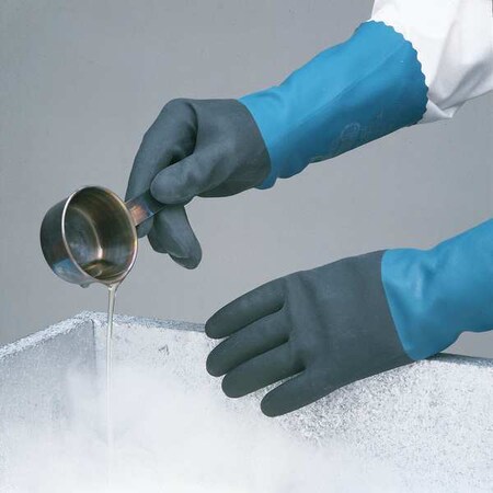 Mapa Chemical Resistant Glove, 12 In.L, Sz S, PR NL-34 | Zoro