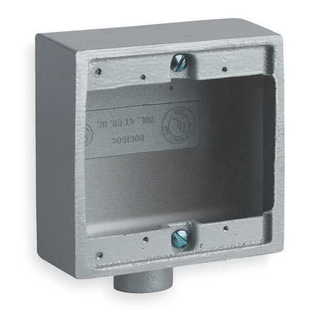 Hubbell Killark Weatherproof Electrical Box, 32 cu in, FS Box Type, 2 ...