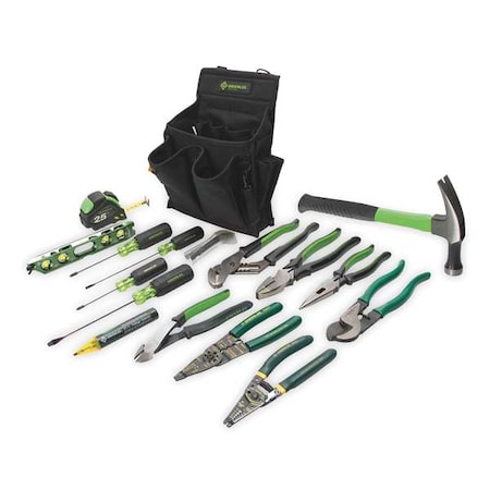 Greenlee General Hand Tool Kit, No. of Pcs. 17 0159-12 | Zoro