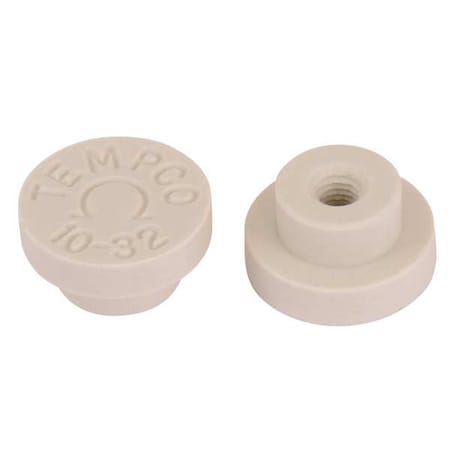 Tempco Ceramic Terminal Caps, 10-32 Threads, PK10 CER-102-101 | Zoro