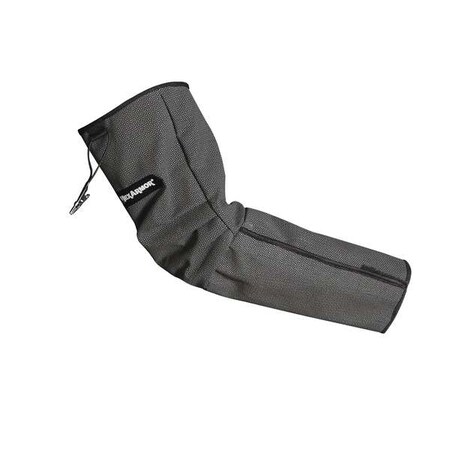 Hexarmor Cut-Resistant Sleeve, A7 Cut Level, Superfabric, Latex-Free, 19 in L, Black, Medium ...