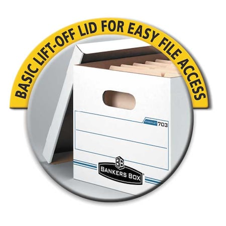 Bankers Box Banker Box, Ltr/Lgl, 550Lb, PK12 00789 | Zoro