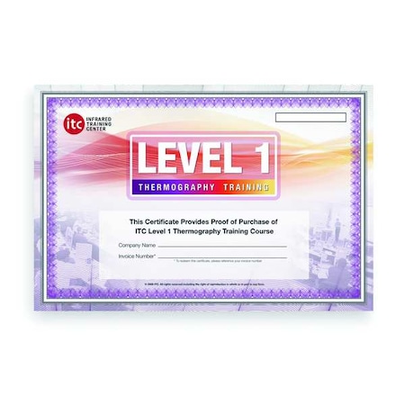 Flir Level I Certification Training ITC LEVEL I | Zoro