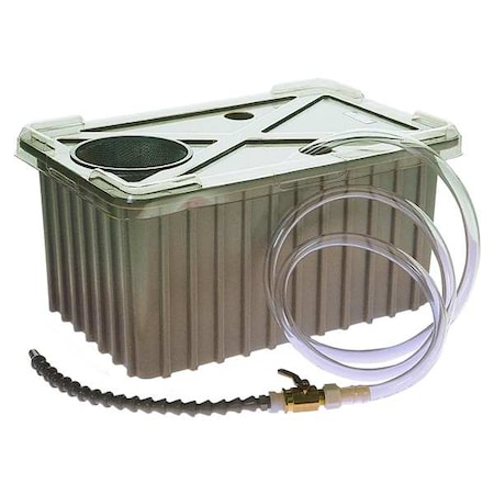 Little Giant Pump Machine Coolant Recirculating Tank System, 115 V, 5 ...