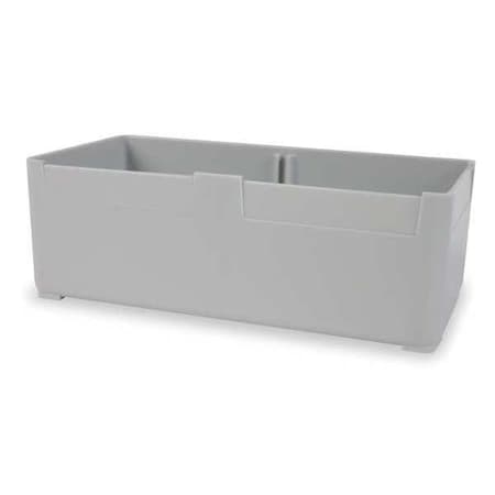 Vidmar Storage Bin, Gray, 6-1/8 In. L, 3 In. W BN2548 | Zoro