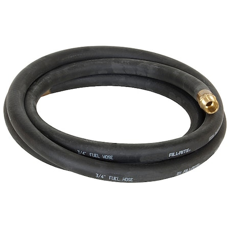 Fill-Rite Fuel Hose, 3/4 In NPT Inlet, 12 ft. FRH07512UL | Zoro