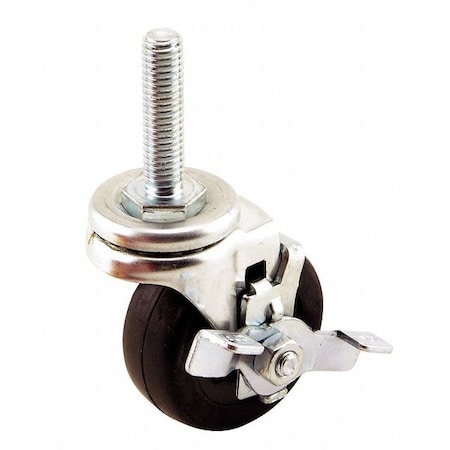 80/20 Swivel Caster W/Brake, For Extrusions 2299 | Zoro