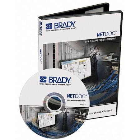 Brady Cable Management Software 5 User Nd 5user Zoro