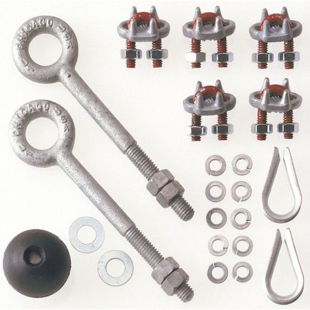 Aero-Motive Wire Rope Festoon System Hardware Kit 5103GG | Zoro