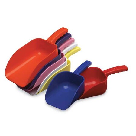 Remco Large Hand Scoop, 6-1/2 In. W, Orange 65007 | Zoro