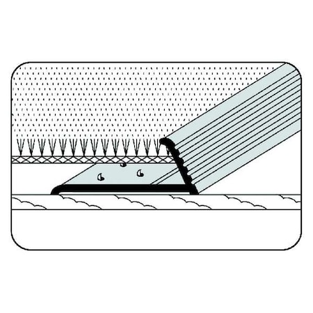 2RRV7 Carpet Edge Gripper,72 In L | Zoro.com