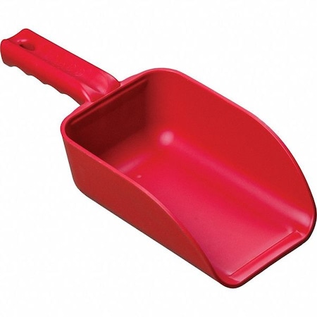 Remco Small Hand Scoop, Poly, 32 Oz, Red 64004 | Zoro