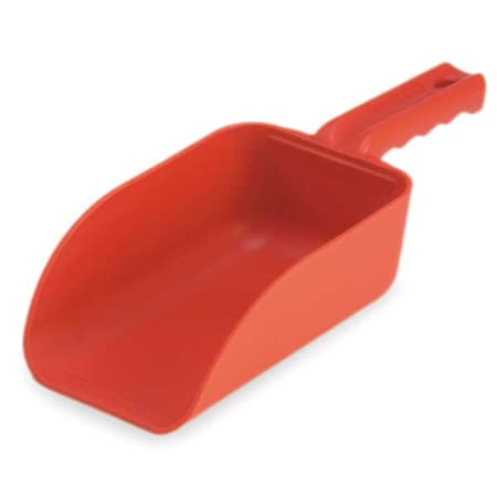 Remco Small Hand Scoop, Poly, 32 Oz, Red 64004 | Zoro