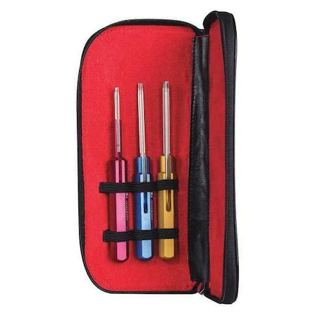 Jonard Tools Connector Insertion Tool Kit, 3 Pc KA-260 | Zoro