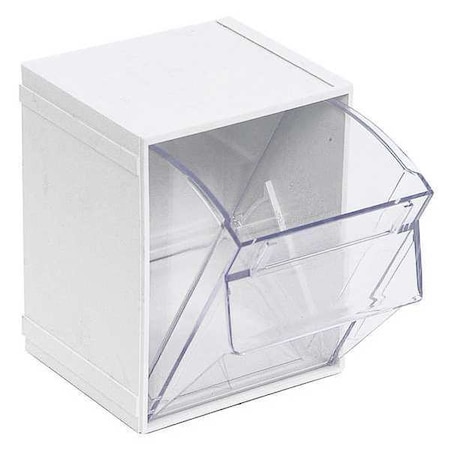 Quantum Storage Systems Tip Out Bins, Individual, W 3/4, White QTB405WT ...