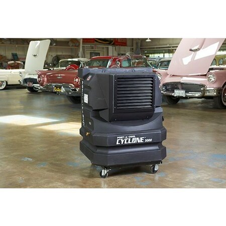 Portacool Portable Evaporative Cooler 2400/3000 cfm, 700 sq. ft., 16.0 ...